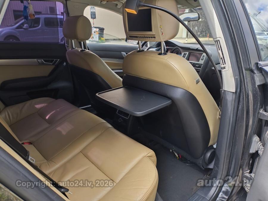 Black Audi A6 2007 in Tallinn, with an engine capacity of 2.80 L and mileage of 361 thousand km for 2788 €, photo 13 on AUTOMOTO.COM.LV