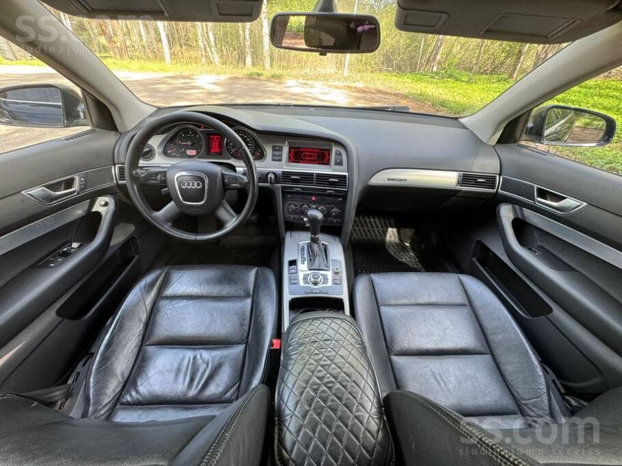Melns Audi A6 2007 Rīga, ar dzinēja tilpumu 3.00 L un nobraukumu 0 tūkst. km par 2899 €, foto 11 vietnē AUTOMOTO.COM.LV