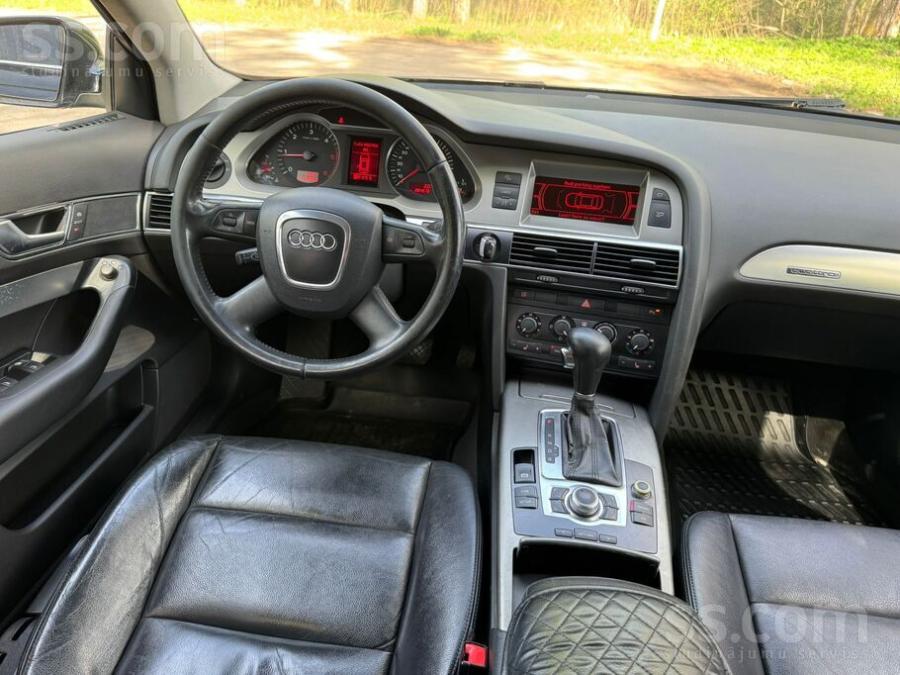Melns Audi A6 2007 Rīga, ar dzinēja tilpumu 3.00 L un nobraukumu 0 tūkst. km par 2899 €, foto 12 vietnē AUTOMOTO.COM.LV