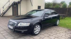 Black Audi A6 2007 in Riga, with an engine capacity of 3.00 L and mileage of 372 thousand km for 3500 €, photo  on AUTOMOTO.COM.LV