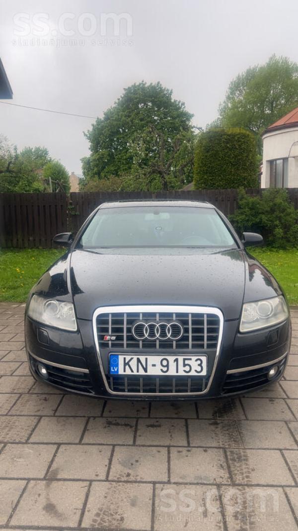 Melns Audi A6 2007 Rīga, ar dzinēja tilpumu 3.00 L un nobraukumu 372 tūkst. km par 3500 €, foto 2 vietnē AUTOMOTO.COM.LV