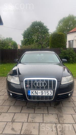Black Audi A6 2007 in Riga, with an engine capacity of 3.00 L and mileage of 372 thousand km for 3500 €, photo 3 on AUTOMOTO.COM.LV