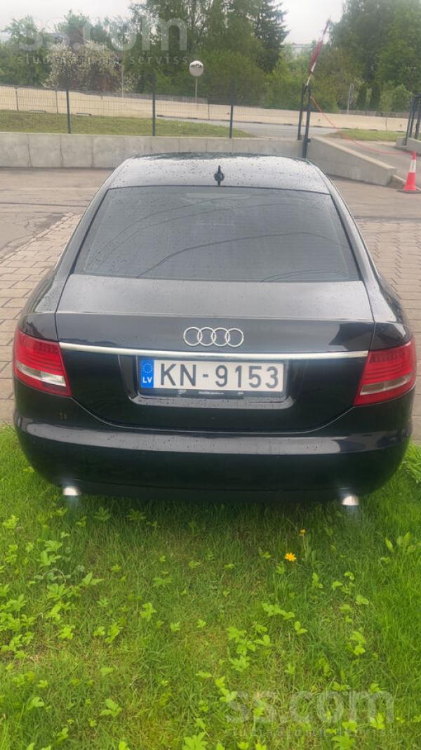 Melns Audi A6 2007 Rīga, ar dzinēja tilpumu 3.00 L un nobraukumu 372 tūkst. km par 3500 €, foto 5 vietnē AUTOMOTO.COM.LV