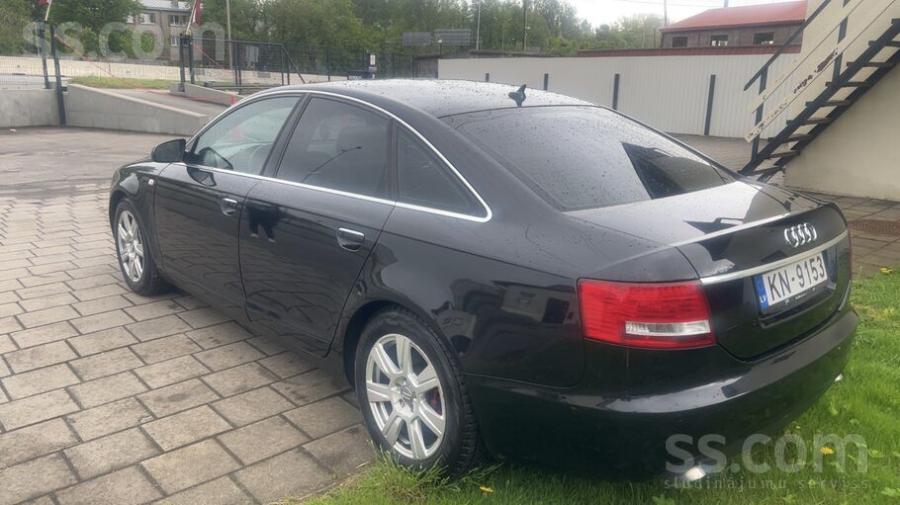Black Audi A6 2007 in Riga, with an engine capacity of 3.00 L and mileage of 372 thousand km for 3500 €, photo 7 on AUTOMOTO.COM.LV