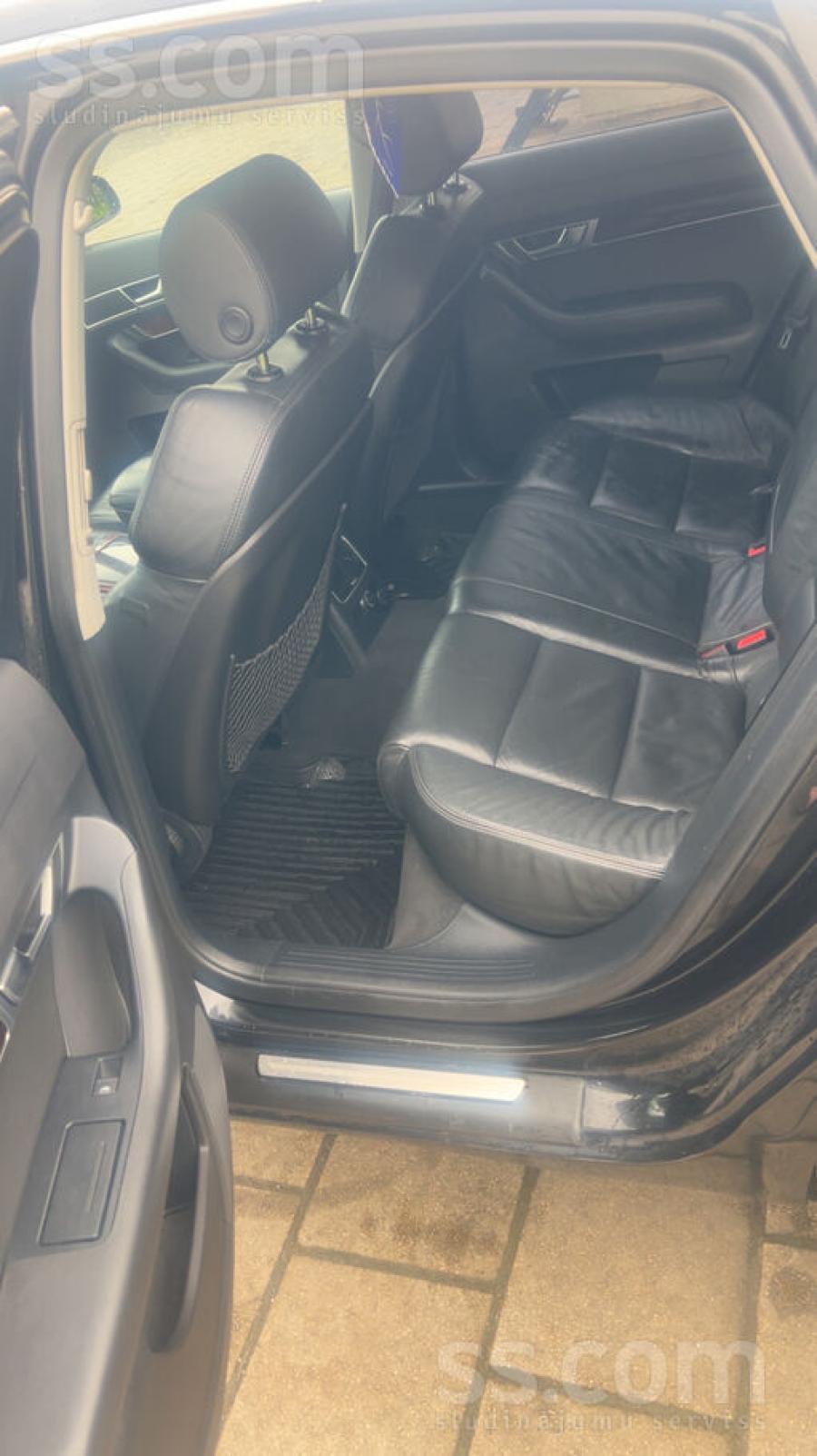 Black Audi A6 2007 in Riga, with an engine capacity of 3.00 L and mileage of 372 thousand km for 3500 €, photo 8 on AUTOMOTO.COM.LV