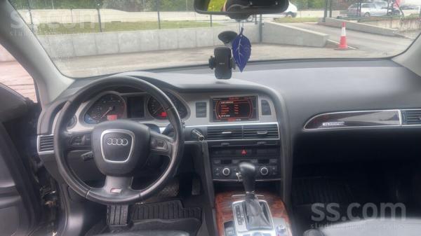 Melns Audi A6 2007 Rīga, ar dzinēja tilpumu 3.00 L un nobraukumu 372 tūkst. km par 3500 €, foto 9 vietnē AUTOMOTO.COM.LV