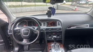 Black Audi A6 2007 in Riga, with an engine capacity of 3.00 L and mileage of 372 thousand km for 3500 €, photo 10 on AUTOMOTO.COM.LV
