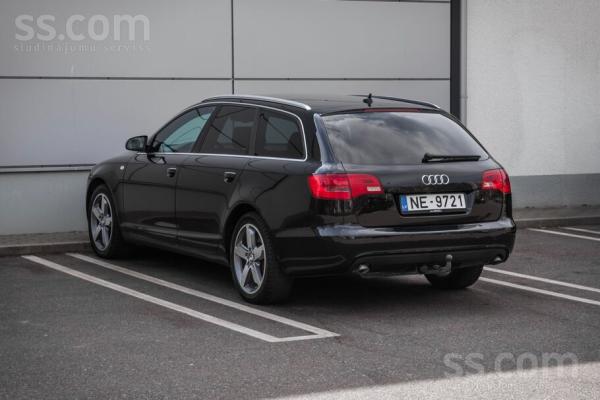 Black Audi A6 2007 in Riga, with an engine capacity of 3.00 L and mileage of 0 thousand km for 6490 €, photo 7 on AUTOMOTO.COM.LV