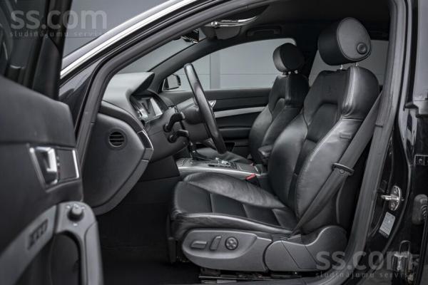 Black Audi A6 2007 in Riga, with an engine capacity of 3.00 L and mileage of 0 thousand km for 6490 €, photo 10 on AUTOMOTO.COM.LV