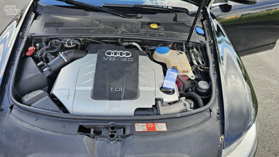 Black Audi A6 2007 in Kazlu Ruda, with an engine capacity of 3.00 L and mileage of 313 thousand km for 3600 €, photo 26 on AUTOMOTO.COM.LV