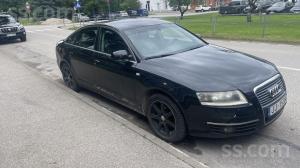 Black Audi A6 2007 in Riga, with an engine capacity of 2.40 L and mileage of 410 thousand km for 1240 €, photo  on AUTOMOTO.COM.LV