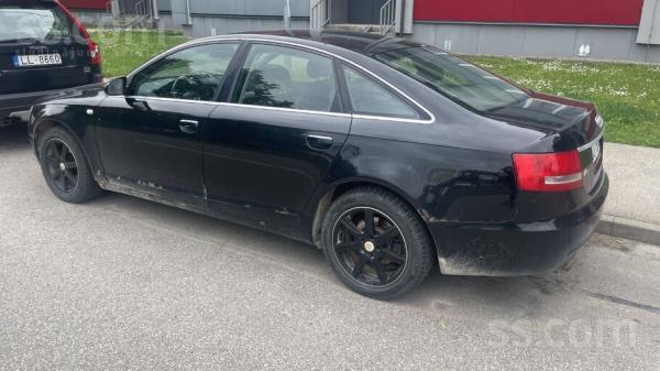 Melns Audi A6 2007 Rīga, ar dzinēja tilpumu 2.40 L un nobraukumu 410 tūkst. km par 1240 €, foto 5 vietnē AUTOMOTO.COM.LV