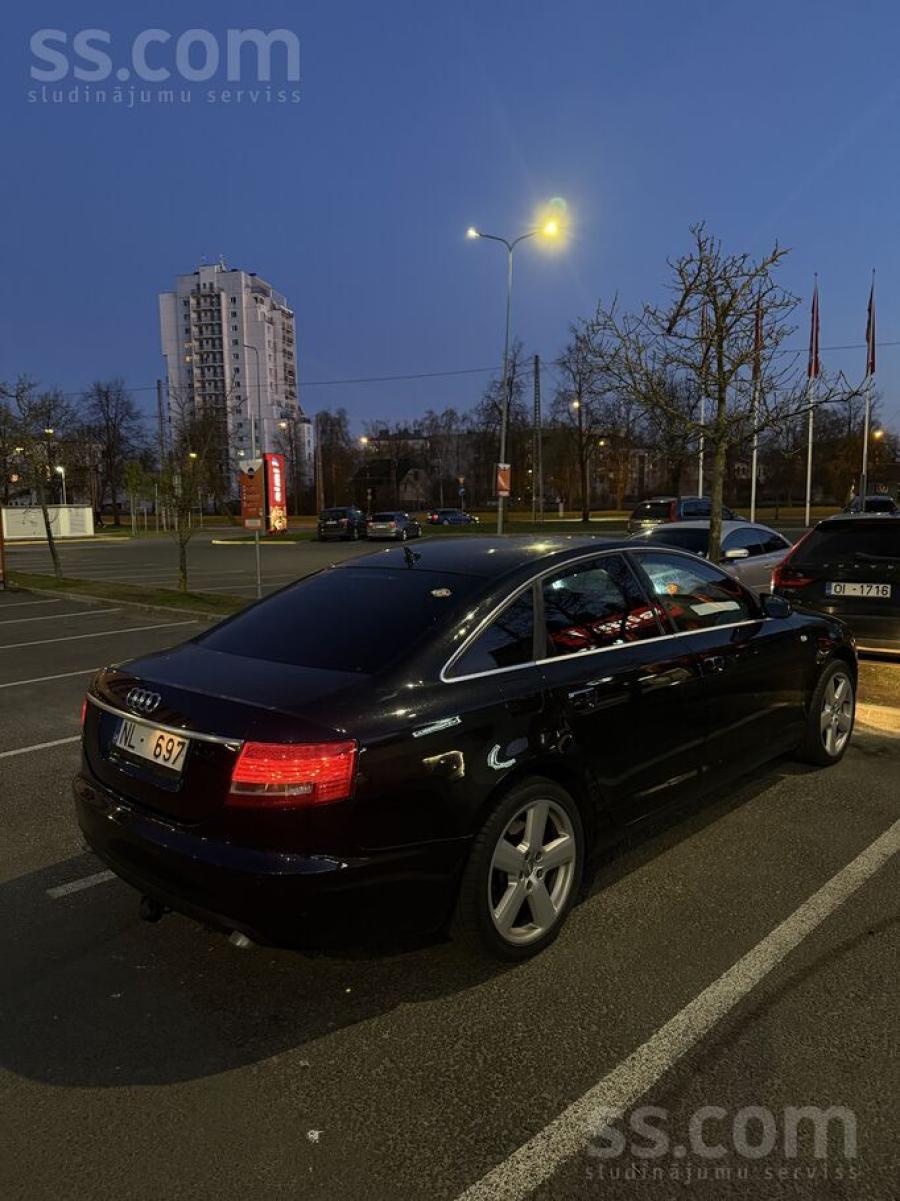 Melns Audi A6 2007 Rīga, ar dzinēja tilpumu 3.00 L un nobraukumu 0 tūkst. km par 3800 €, foto 3 vietnē AUTOMOTO.COM.LV