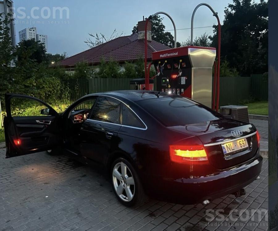 Melns Audi A6 2007 Rīga, ar dzinēja tilpumu 3.00 L un nobraukumu 0 tūkst. km par 3800 €, foto 4 vietnē AUTOMOTO.COM.LV