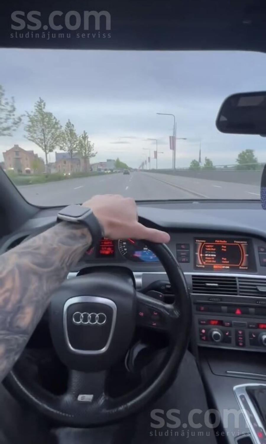 Melns Audi A6 2007 Rīga, ar dzinēja tilpumu 3.00 L un nobraukumu 0 tūkst. km par 3800 €, foto 5 vietnē AUTOMOTO.COM.LV