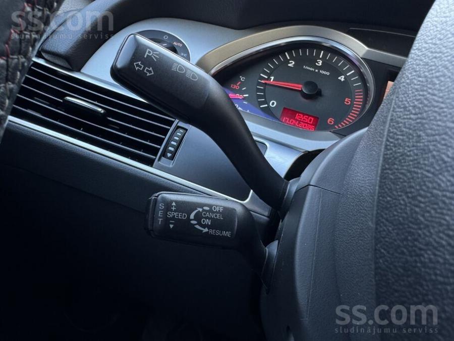 Black Audi A6 2007 in Riga, with an engine capacity of 3.00 L and mileage of 347 thousand km for 3990 €, photo 21 on AUTOMOTO.COM.LV
