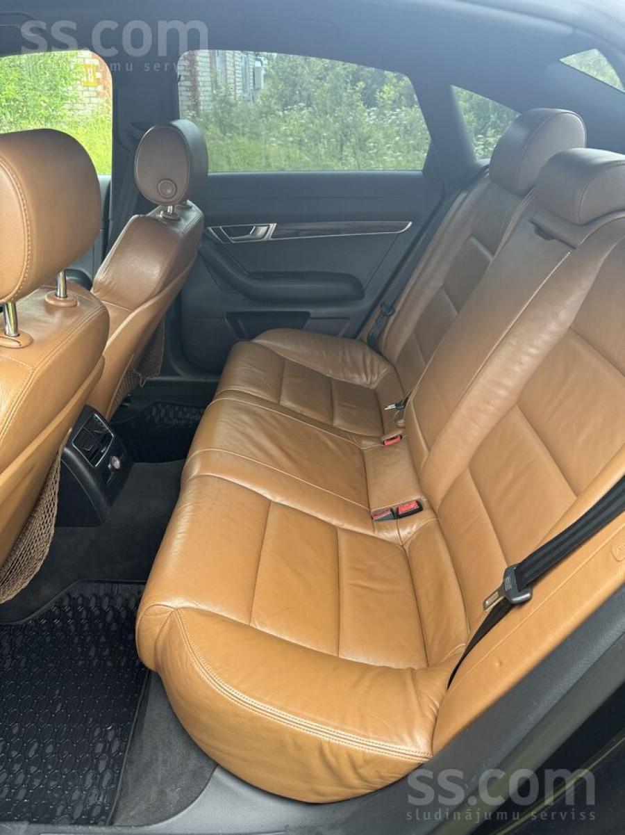 Black Audi A6 2007 in Rezekne, with an engine capacity of 3.00 L and mileage of 404 thousand km for 2000 €, photo 13 on AUTOMOTO.COM.LV