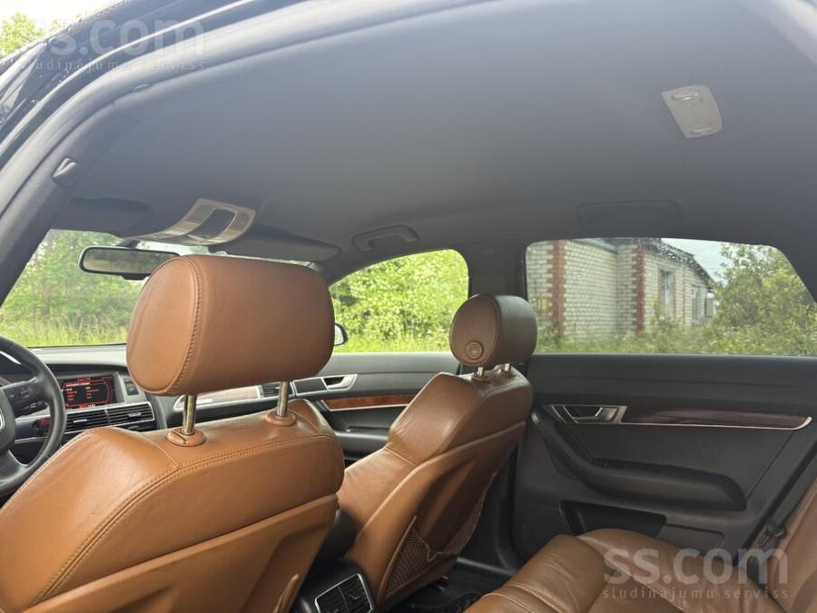 Black Audi A6 2007 in Rezekne, with an engine capacity of 3.00 L and mileage of 404 thousand km for 2000 €, photo 14 on AUTOMOTO.COM.LV