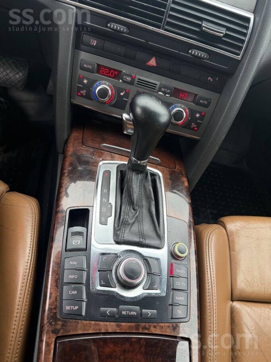 Black Audi A6 2007 in Rezekne, with an engine capacity of 3.00 L and mileage of 404 thousand km for 2000 €, photo 18 on AUTOMOTO.COM.LV