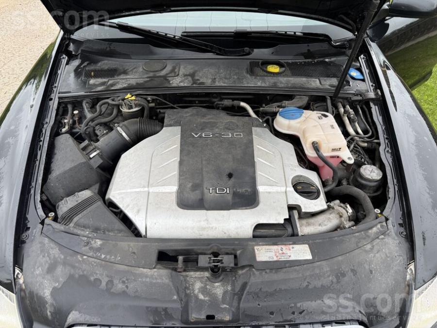 Black Audi A6 2007 in Rezekne, with an engine capacity of 3.00 L and mileage of 404 thousand km for 2000 €, photo 20 on AUTOMOTO.COM.LV
