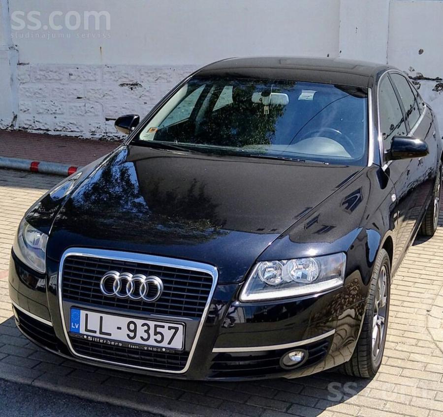 Melns Audi A6 2007 Daugavpils, ar dzinēja tilpumu 2.00 L un nobraukumu 293 tūkst. km par 5500 €, foto 1 vietnē AUTOMOTO.COM.LV