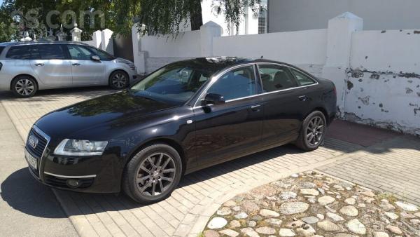 Melns Audi A6 2007 Daugavpils, ar dzinēja tilpumu 2.00 L un nobraukumu 293 tūkst. km par 5500 €, foto 2 vietnē AUTOMOTO.COM.LV