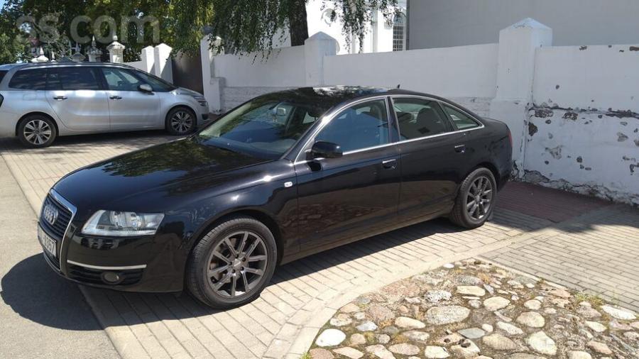 Melns Audi A6 2007 Daugavpils, ar dzinēja tilpumu 2.00 L un nobraukumu 293 tūkst. km par 5500 €, foto 3 vietnē AUTOMOTO.COM.LV
