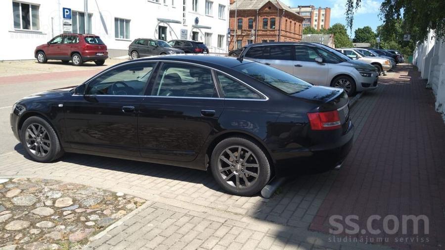 Melns Audi A6 2007 Daugavpils, ar dzinēja tilpumu 2.00 L un nobraukumu 293 tūkst. km par 5500 €, foto 4 vietnē AUTOMOTO.COM.LV