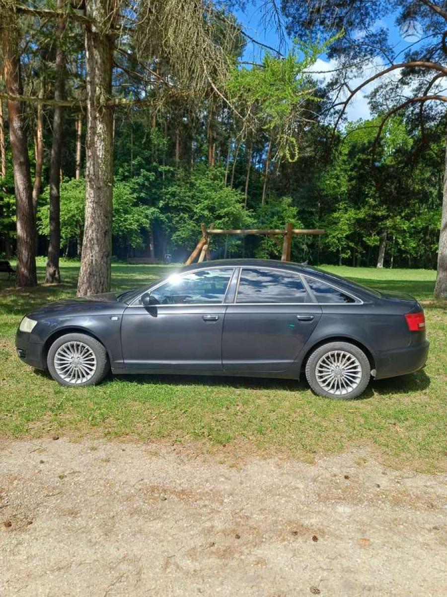 Melns Audi A6 2007 Kauņa, ar dzinēja tilpumu 3.00 L un nobraukumu 276 tūkst. km par 3500 €, foto 1 vietnē AUTOMOTO.COM.LV