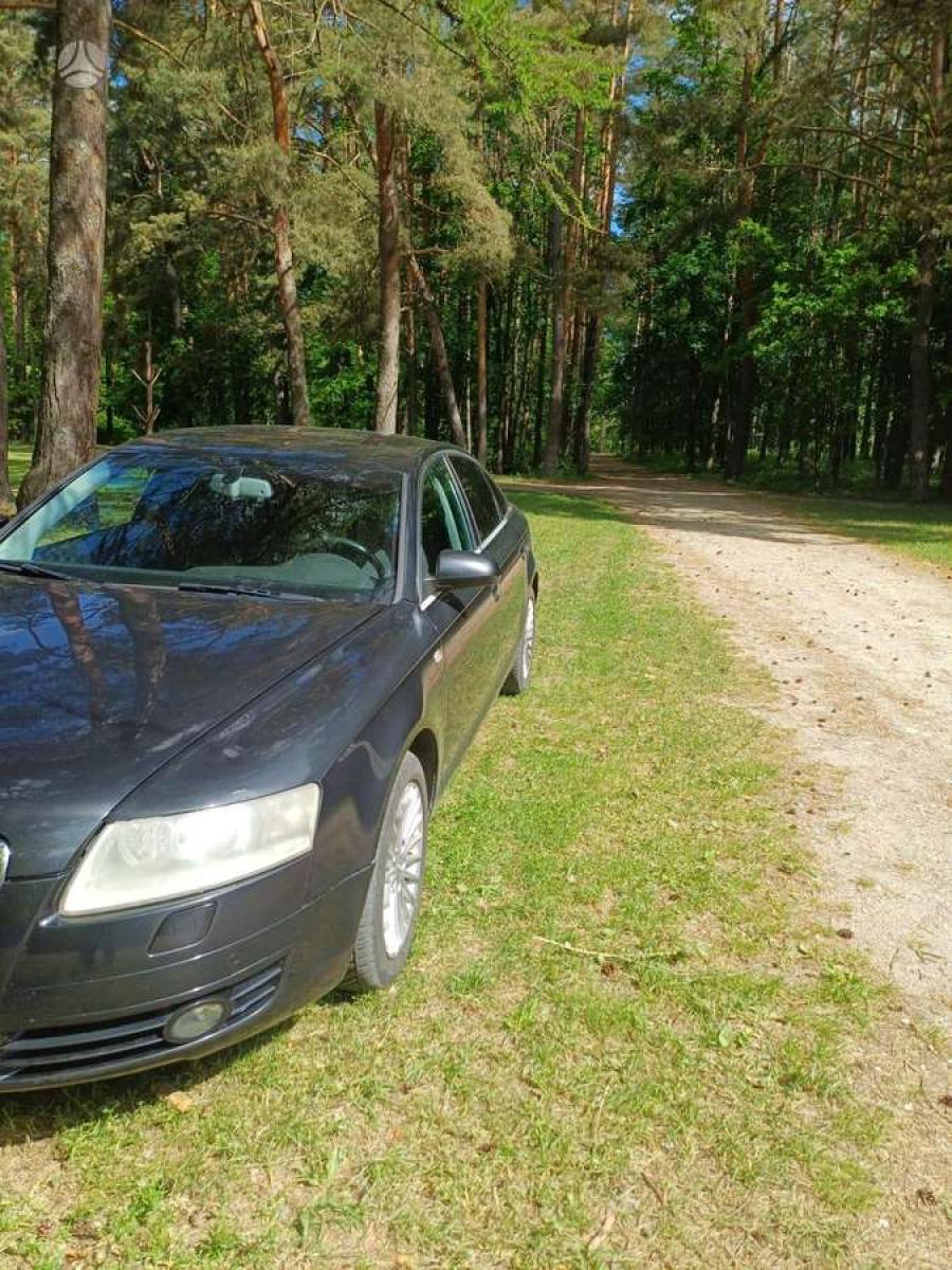 Melns Audi A6 2007 Kauņa, ar dzinēja tilpumu 3.00 L un nobraukumu 276 tūkst. km par 3500 €, foto 3 vietnē AUTOMOTO.COM.LV