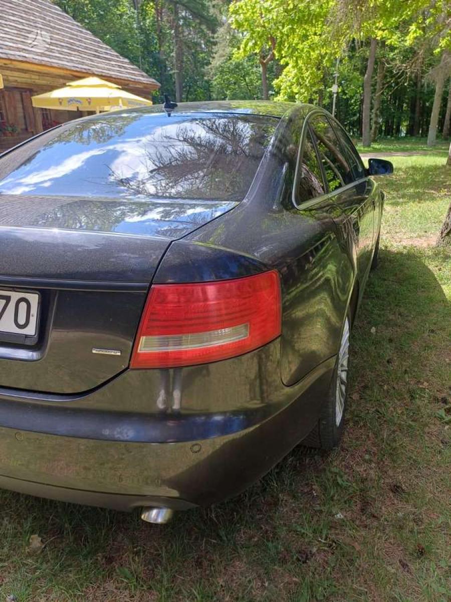 Melns Audi A6 2007 Kauņa, ar dzinēja tilpumu 3.00 L un nobraukumu 276 tūkst. km par 3500 €, foto 5 vietnē AUTOMOTO.COM.LV
