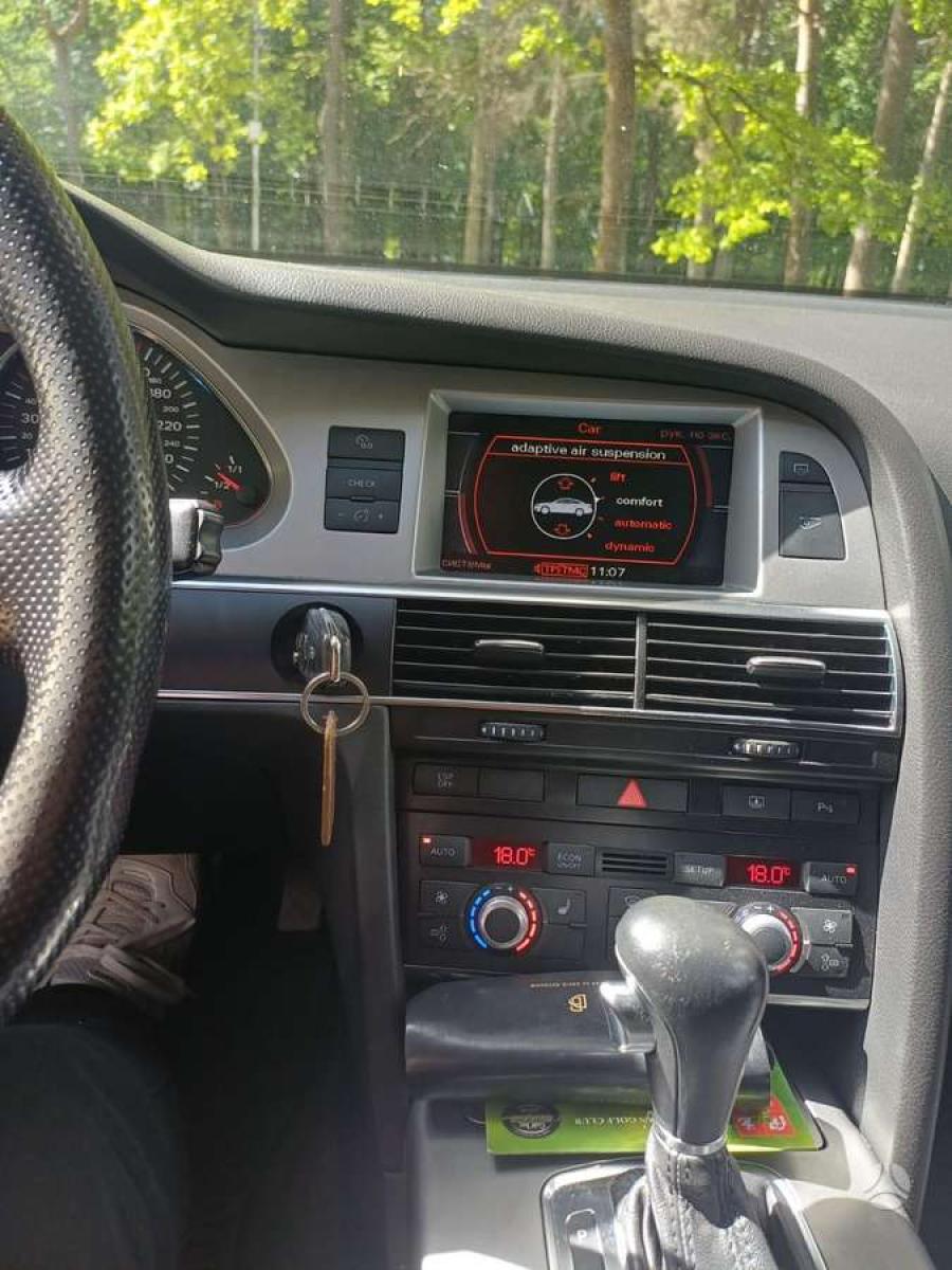Melns Audi A6 2007 Kauņa, ar dzinēja tilpumu 3.00 L un nobraukumu 276 tūkst. km par 3500 €, foto 9 vietnē AUTOMOTO.COM.LV