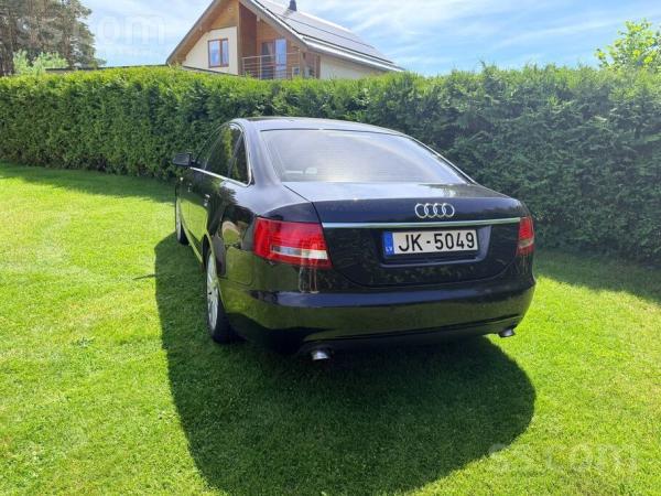 Black Audi A6 2007 in Riga, with an engine capacity of 3.00 L and mileage of 415 thousand km for 1800 €, photo 4 on AUTOMOTO.COM.LV