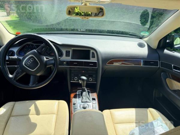 Black Audi A6 2007 in Riga, with an engine capacity of 3.00 L and mileage of 415 thousand km for 1800 €, photo 6 on AUTOMOTO.COM.LV