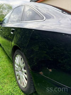 Black Audi A6 2007 in Riga, with an engine capacity of 3.00 L and mileage of 415 thousand km for 1800 €, photo 9 on AUTOMOTO.COM.LV