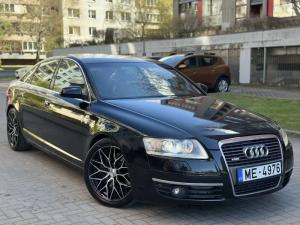 Черный Ауди А6 2007 в Рига, объемом двигателя 3.00 л и пробегом 347 тыс. км за 3990 €, фото  на AUTOMOTO.COM.LV