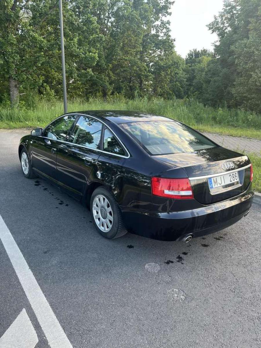 Melns Audi A6 2007 Kauņa, ar dzinēja tilpumu 2.39 L un nobraukumu 293 tūkst. km par 2100 €, foto 1 vietnē AUTOMOTO.COM.LV