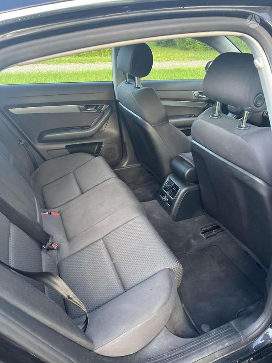 Melns Audi A6 2007 Kauņa, ar dzinēja tilpumu 2.39 L un nobraukumu 293 tūkst. km par 2100 €, foto 10 vietnē AUTOMOTO.COM.LV