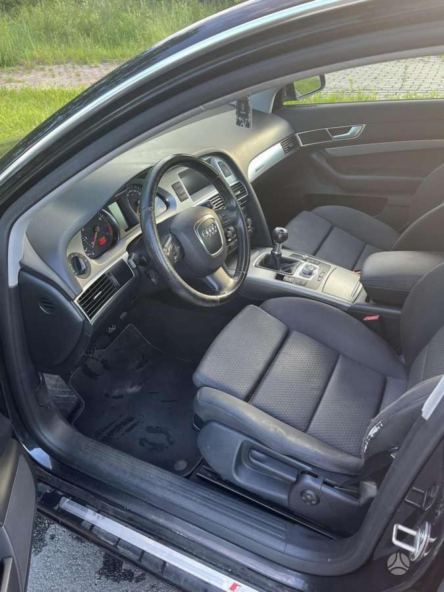 Melns Audi A6 2007 Kauņa, ar dzinēja tilpumu 2.39 L un nobraukumu 293 tūkst. km par 2100 €, foto 11 vietnē AUTOMOTO.COM.LV