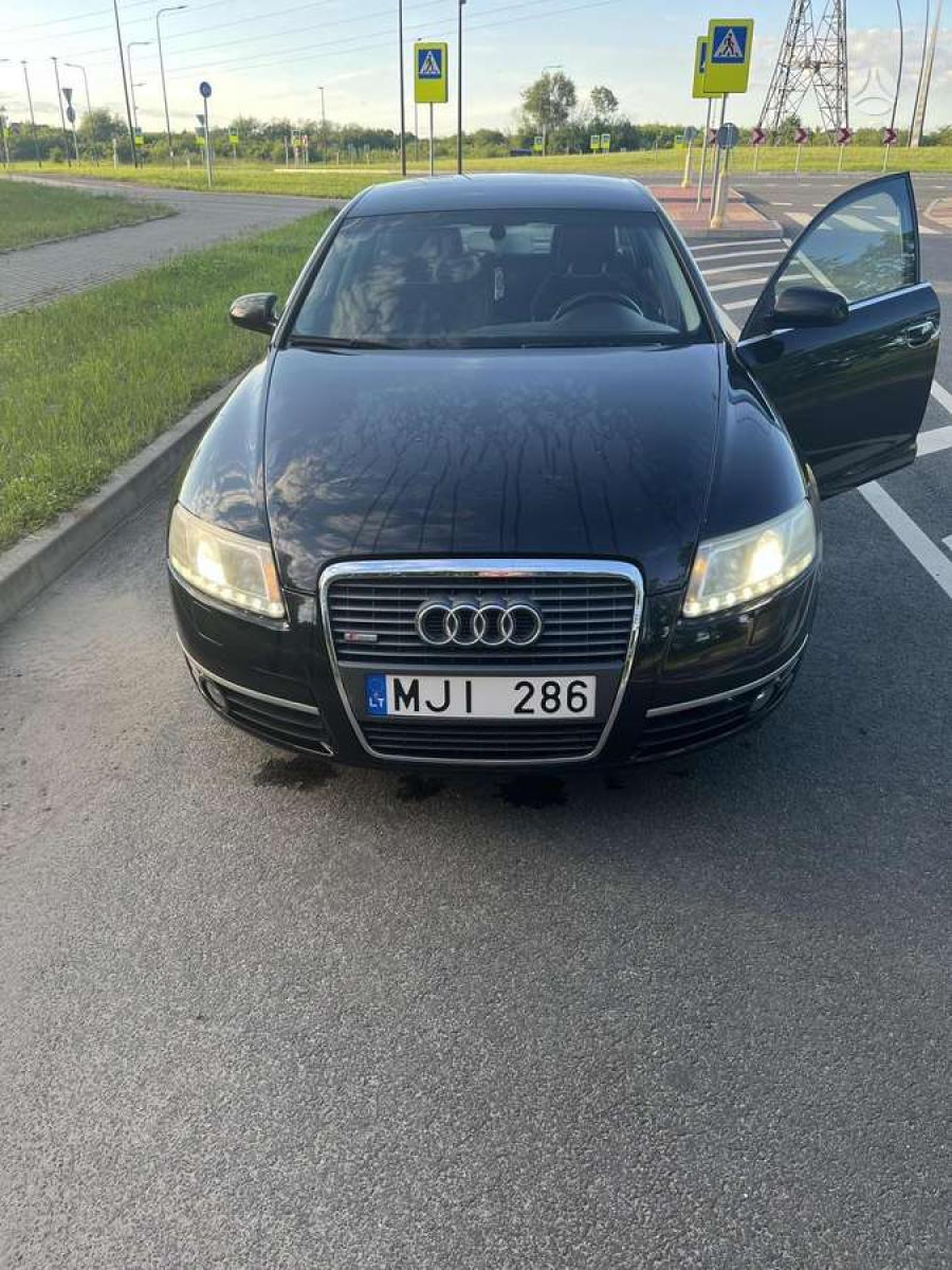 Melns Audi A6 2007 Kauņa, ar dzinēja tilpumu 2.39 L un nobraukumu 293 tūkst. km par 2100 €, foto 15 vietnē AUTOMOTO.COM.LV