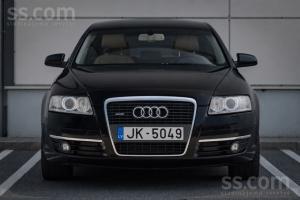Black Audi A6 2007 in Riga, with an engine capacity of 3.00 L and mileage of 0 thousand km for 2950 €, photo 3 on AUTOMOTO.COM.LV