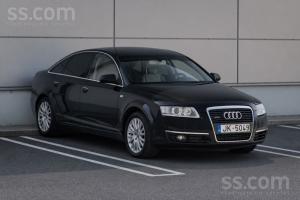 Black Audi A6 2007 in Riga, with an engine capacity of 3.00 L and mileage of 0 thousand km for 2950 €, photo 4 on AUTOMOTO.COM.LV