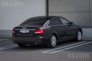 Black Audi A6 2007 in Riga, with an engine capacity of 3.00 L and mileage of 0 thousand km for 2950 €, photo 5 on AUTOMOTO.COM.LV