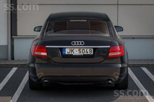 Black Audi A6 2007 in Riga, with an engine capacity of 3.00 L and mileage of 0 thousand km for 2950 €, photo 6 on AUTOMOTO.COM.LV