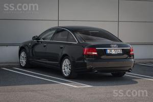 Black Audi A6 2007 in Riga, with an engine capacity of 3.00 L and mileage of 0 thousand km for 2950 €, photo 7 on AUTOMOTO.COM.LV