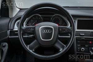 Black Audi A6 2007 in Riga, with an engine capacity of 3.00 L and mileage of 0 thousand km for 2950 €, photo 17 on AUTOMOTO.COM.LV