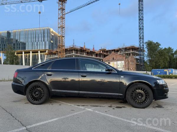 Black Audi A6 2007 in Riga, with an engine capacity of 3.00 L and mileage of 320 thousand km for 3200 €, photo 2 on AUTOMOTO.COM.LV