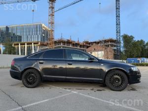Melns Audi A6 2007 Rīga, ar dzinēja tilpumu 3.00 L un nobraukumu 320 tūkst. km par 3200 €, foto 3 vietnē AUTOMOTO.COM.LV