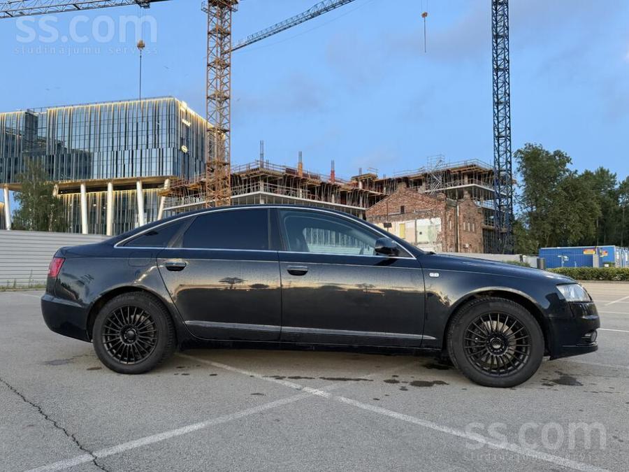 Melns Audi A6 2007 Rīga, ar dzinēja tilpumu 3.00 L un nobraukumu 320 tūkst. km par 3200 €, foto 3 vietnē AUTOMOTO.COM.LV