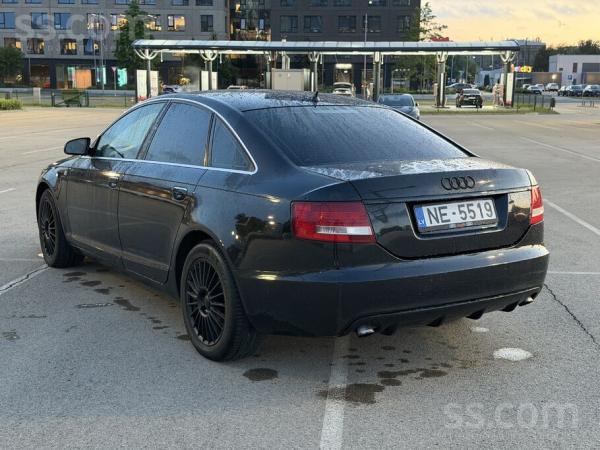 Black Audi A6 2007 in Riga, with an engine capacity of 3.00 L and mileage of 320 thousand km for 3200 €, photo 3 on AUTOMOTO.COM.LV